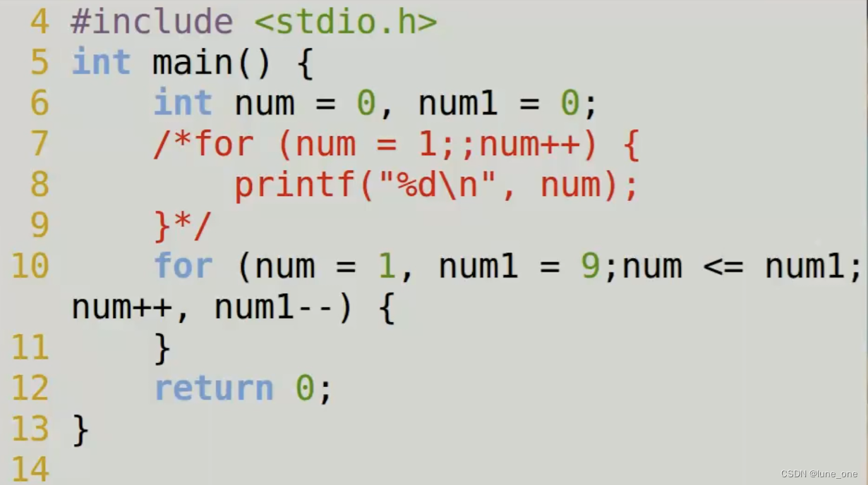for循环、break和continue、二重循环_for break-CSDN博客