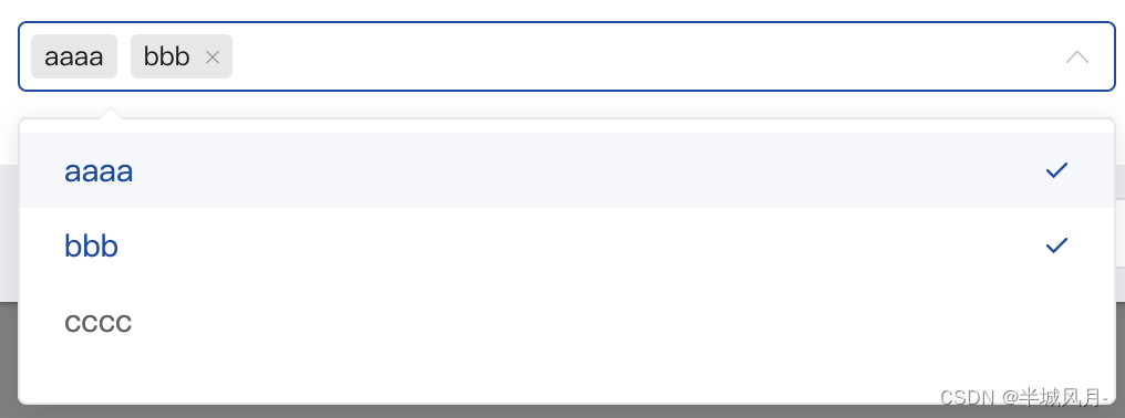 ElementUI中 el-select 多选框设置的默认值旁边的el-tag__close图标不显示_el-select选择器取消显示某一项的@clear的关闭符号-CSDN博客