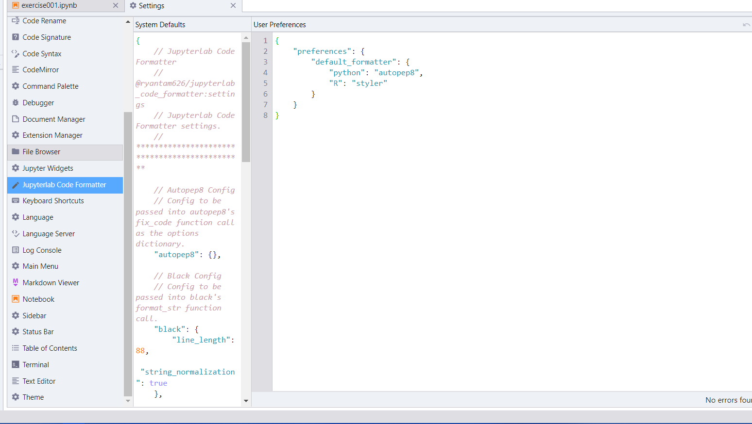 对于安装jupyter lab自动格式化插件问题解决方案_jupyterlab code formatter error-CSDN博客