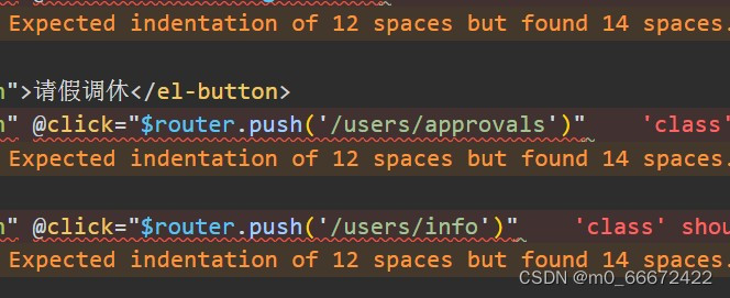 解决expected Indentation Of 12 Spaces But Found 14(已试过有效)expected Indentation Of 12 Spaces But 2636