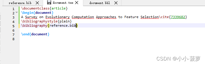 LaTex/TexStudio引用参考文献There were undefined references.-CSDN博客