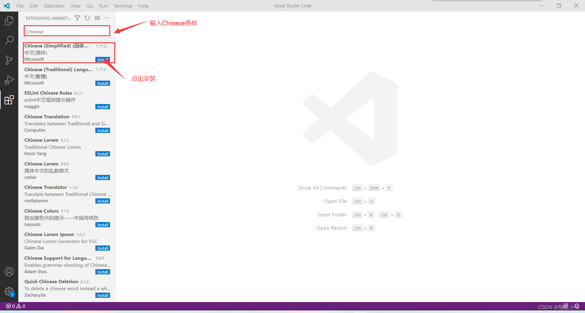 VSCode安装教程_vscode 离线插件zip安装-CSDN博客