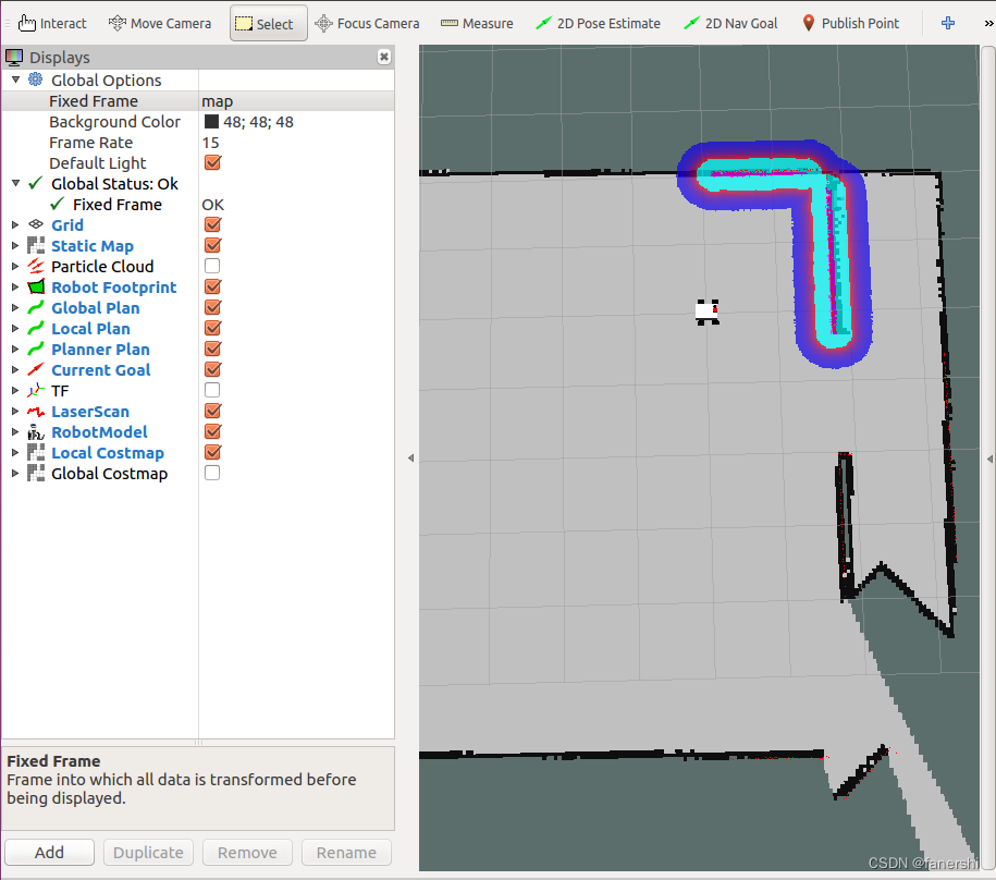Ros高效编程报错chapter6之tf Error Cantransform Targetframe Map Does Not Existmap Does Not 6058