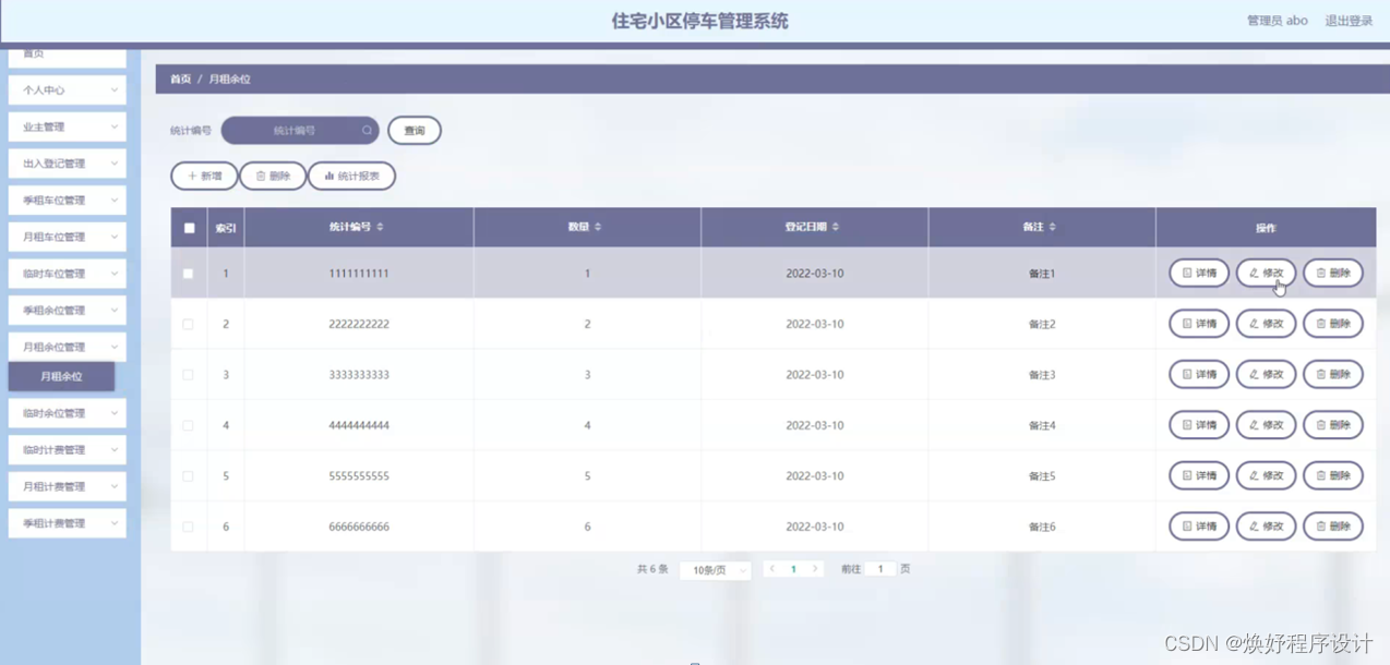 Javaphpnodejspython住宅小区停车管理系统【2024年毕设】 Csdn博客