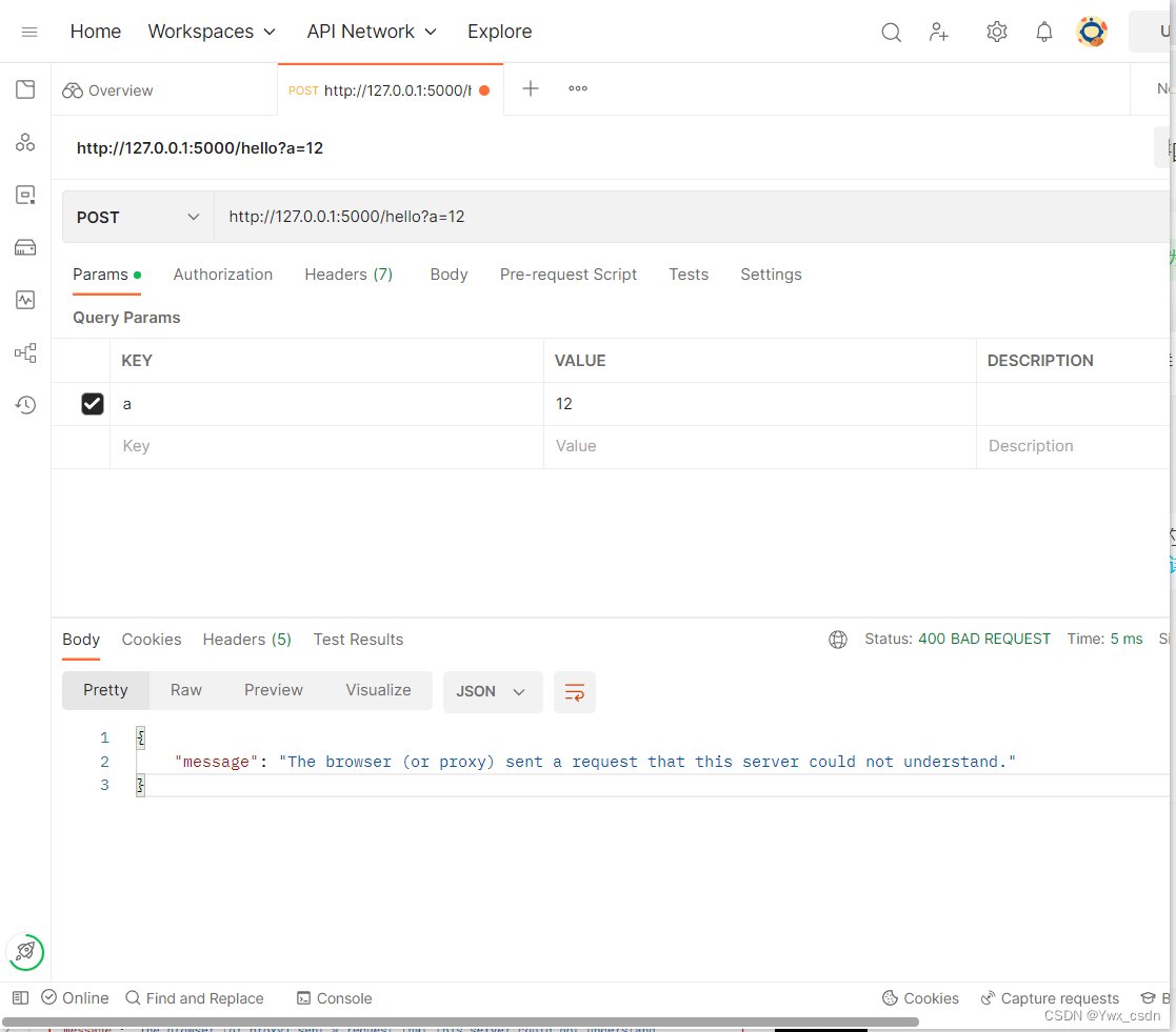 Message The Browser Or Proxy Sent A Request That This Server Could Not Understand 已处理 Csdn博客