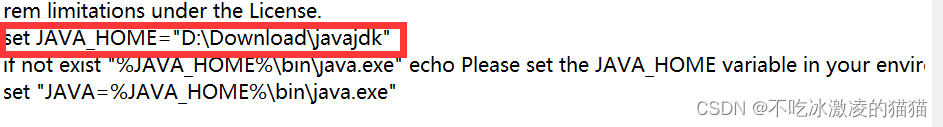 Nacos启动报错：Please set the JAVA_HOME variable in your environment, We need java(x64)jdk8 or later ...