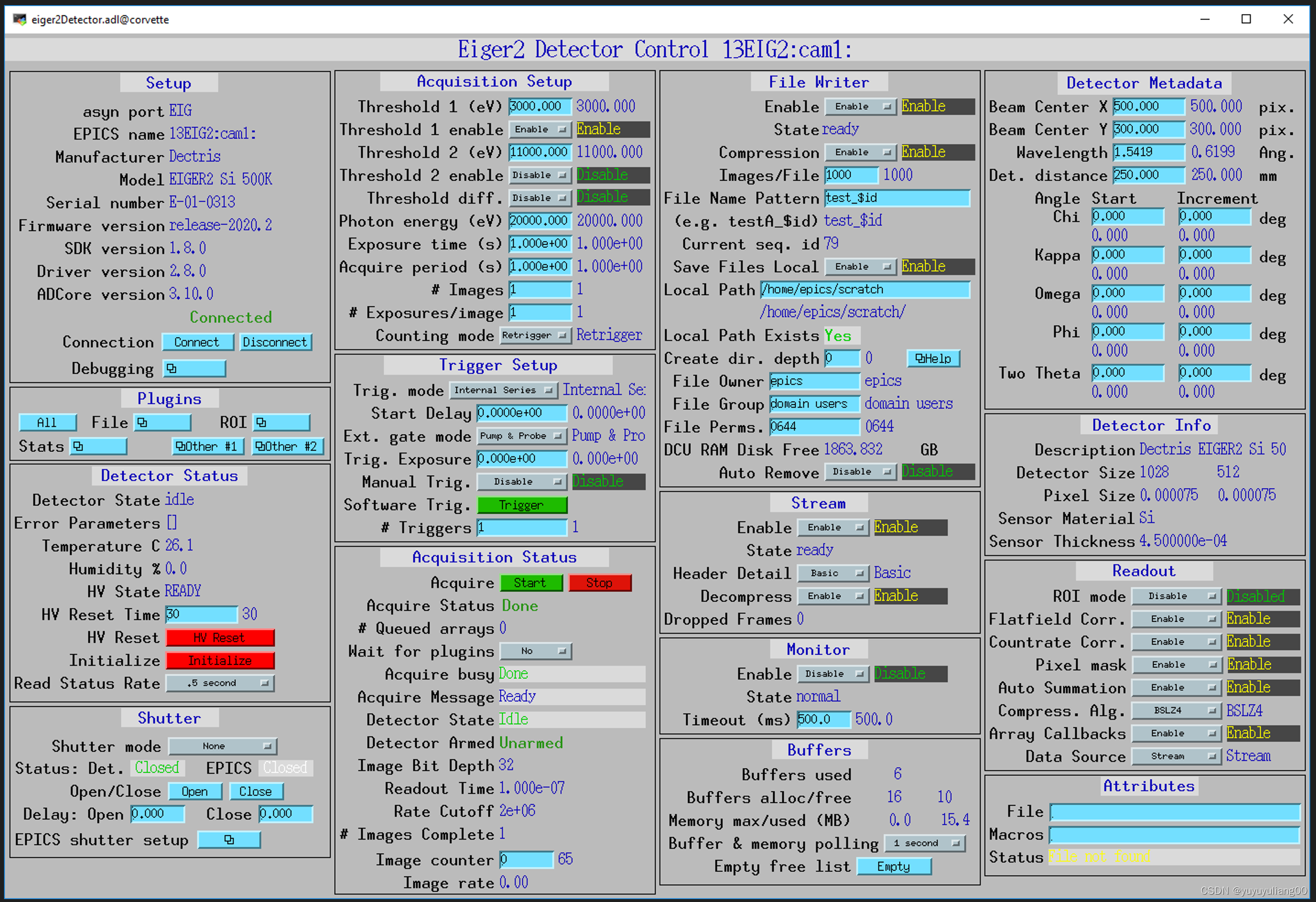 EPICS--areaDetector--ADEiger_eiger 500k 探测面积-CSDN博客