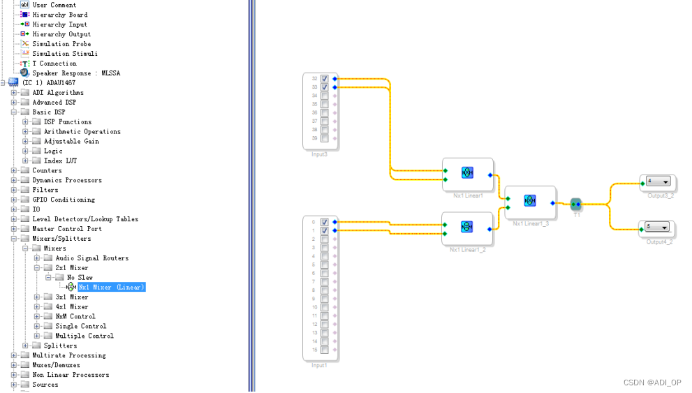 ADAU1467的开发详解四：基础例程讲解（32个入门例程）_adau1452的延时模块如何确定延时参数-CSDN博客