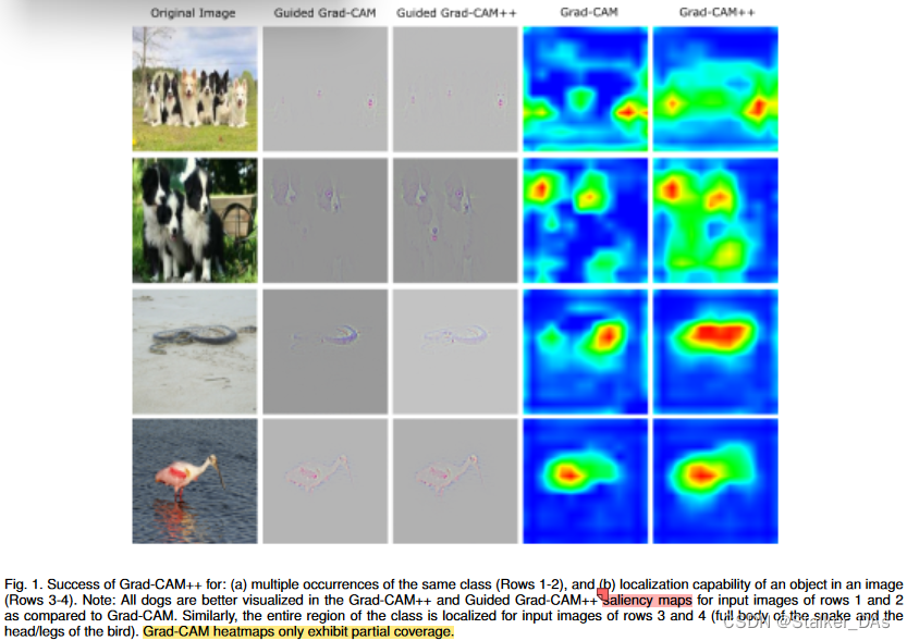 Grad-CAM++: Improved Visual Explanations for Deep Convolutional Networks 论文阅读笔记-CSDN博客