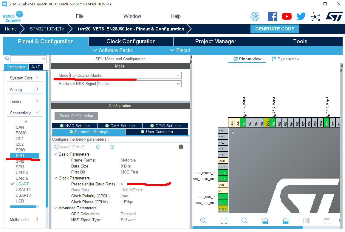 【STM32+cubemx】0021 HAL库开发：EN28J60芯片移植uIP以太网协议栈_stm32和enc28j60嵌入uip实现tcp服务器的设计-CSDN博客