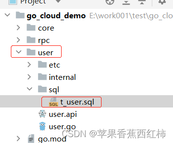 go 进阶 go-zero相关: 九. goctl 生成数据库与缓存逻辑_goctl model mysql ddl --src user.sql --cache=true -CSDN博客