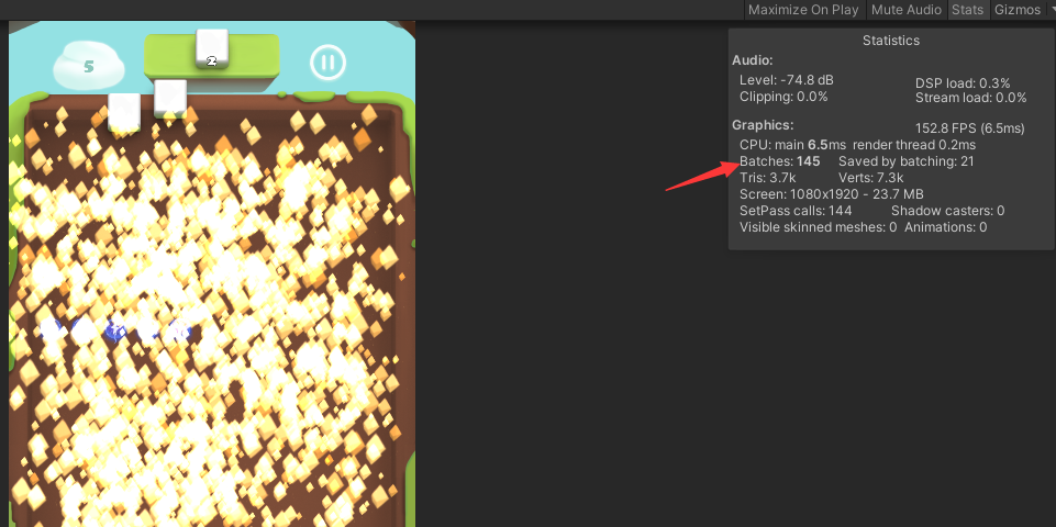 Unity 降低粒子占用的Batches_unity中减少batches的办法-CSDN博客