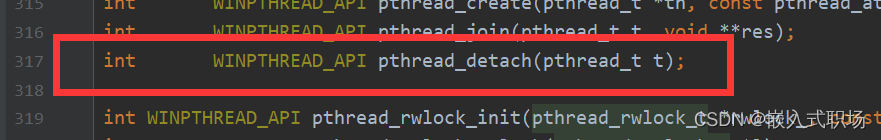 【C语言】详解线程 — 线程分离函数 pthread_detach_c语言线程分离函数-CSDN博客