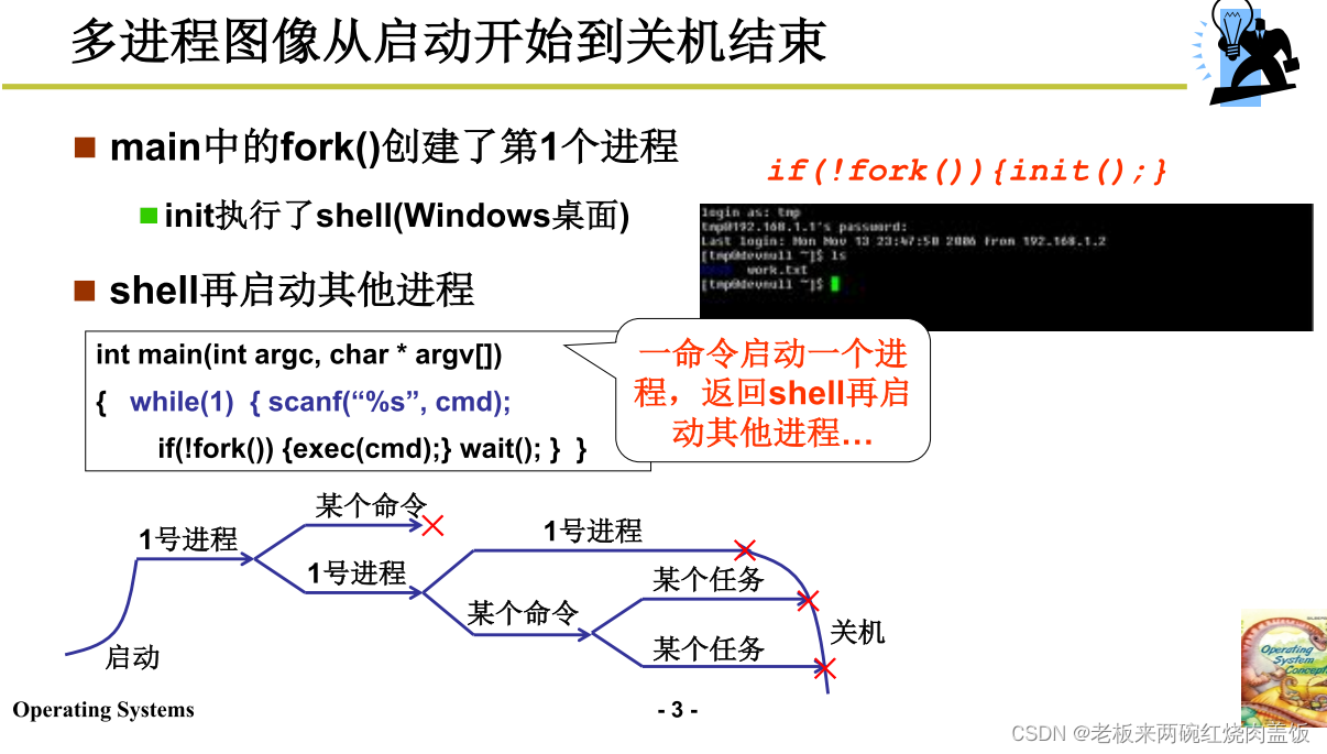 哈工大李治军老师操作系统笔记【7】：多进程图像（Learning OS Concepts By Coding Them !）-CSDN博客