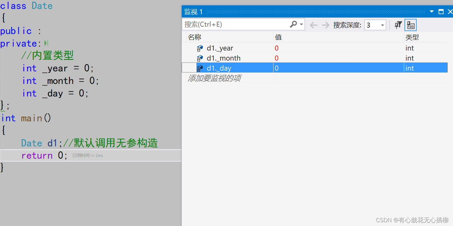 【c】类的四个默认成员函数——构造 析构 拷贝 赋值运算符重载类 赋值运算符 默认行为 Csdn博客