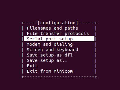 Linux 使用 minicom 连接开发板_minicom -s redhat-CSDN博客