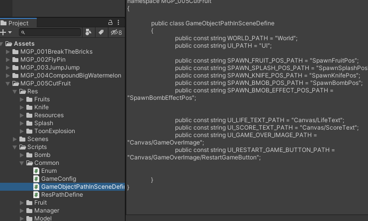 Unity 游戏实例开发集合 之 CutFruit (切水果(水果忍者)) 休闲小游戏快速实现_unity3d切水果-CSDN博客