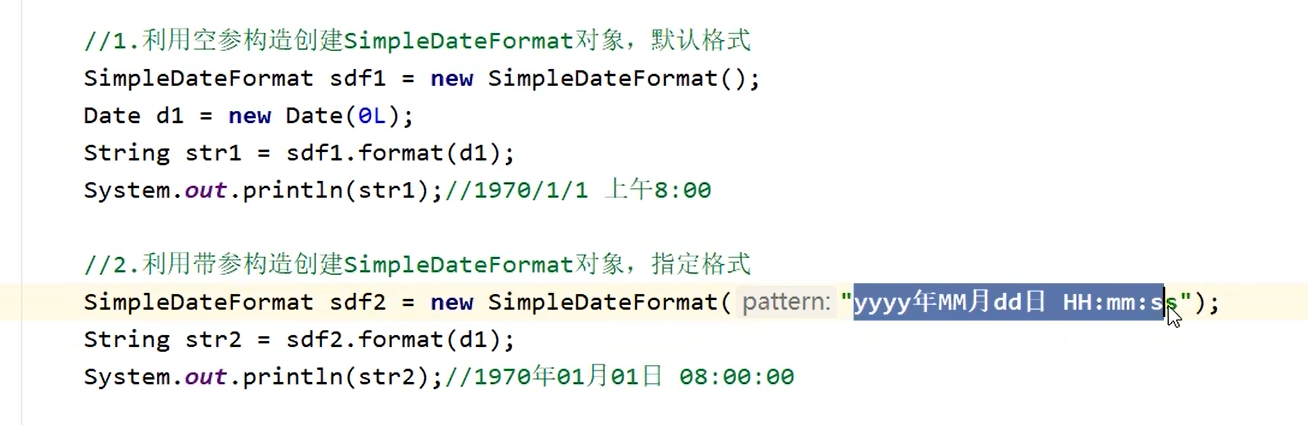 java202303java学习笔记第二十八天-jdk时间-simpleDateFromat类作用1 - 前端导师歌谣 - 博客园