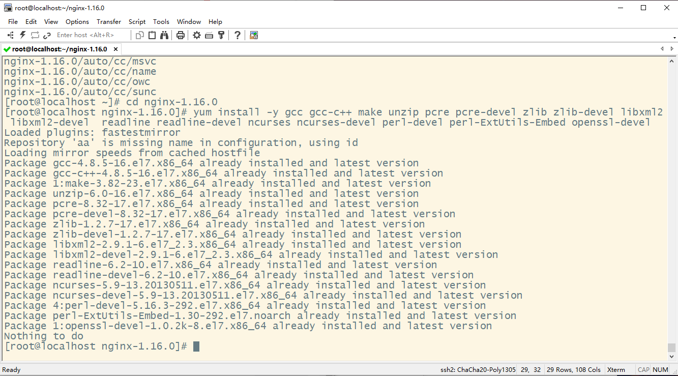 CentOS 7.6进行Nginx1.16.0编译_nginx linux7.6 编译过的版本-CSDN博客