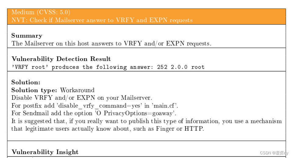 Check if Mailserver answer to VRFY and EXPN requests复现-CSDN博客