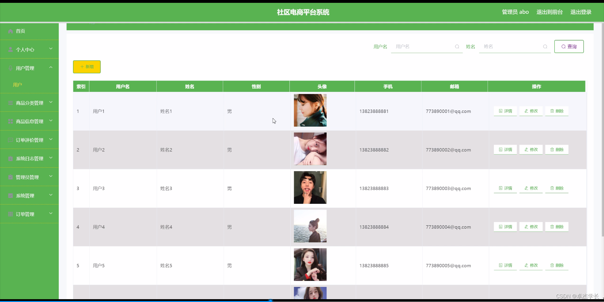 Java计算机毕业设计社区电商平台系统(附源码、数据库)java电商系统源码 Csdn博客