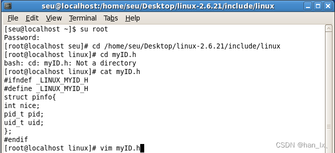操作系统作业1(linux内核的编译以及增加系统调用)red Hat Linux 采用编译内核的方法增加系统功能调用 Csdn博客