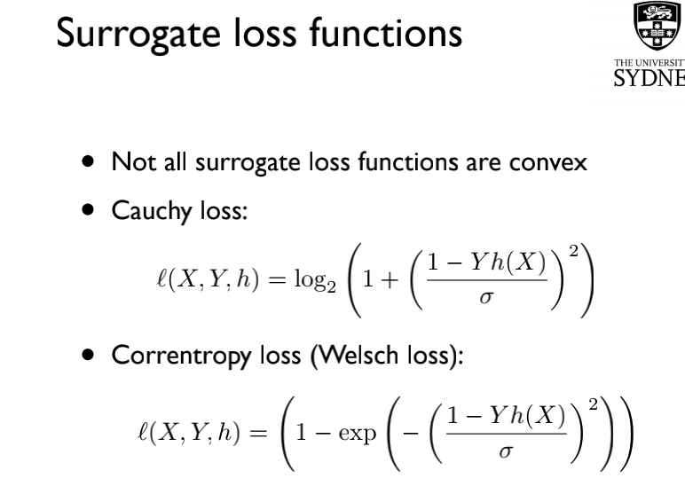 5328笔记 Advanced ML Chapter2-Loss Function and Convex Optimisation_两个凸函数 ...