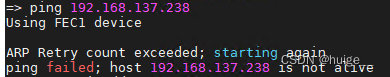 ARP Retry count exceeded； starting again ping failed；host.. is not alive_arp retry count ...
