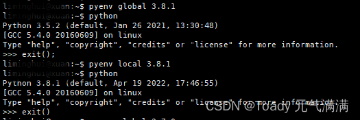 pyenv 安装 python 3.8.1 失败、切换 python 3.8.1版本失败_pyenv install没反应-CSDN博客