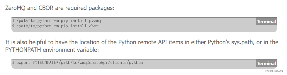 Coppeliasim使用zeromq Remote Api Coppeliasim Zeromq Csdn博客