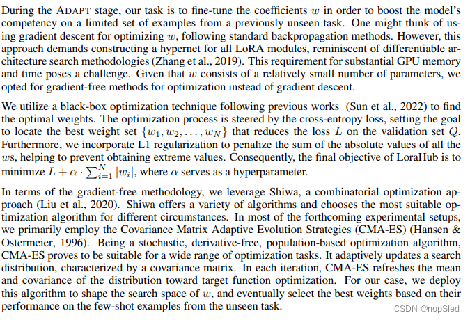 LORAHUB: EFFICIENT CROSS-TASK GENERALIZATION VIA DYNAMIC LORA COMPOSITION翻译-CSDN博客