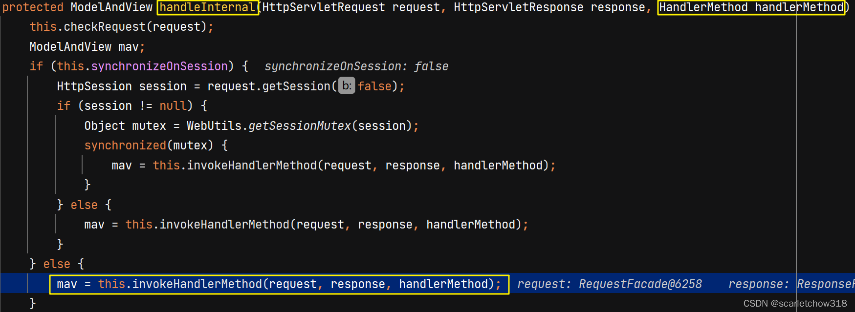 【springboot】请求处理-源码分析-各种参数类型解析原理_springboot的四种handler类型 知乎-CSDN博客