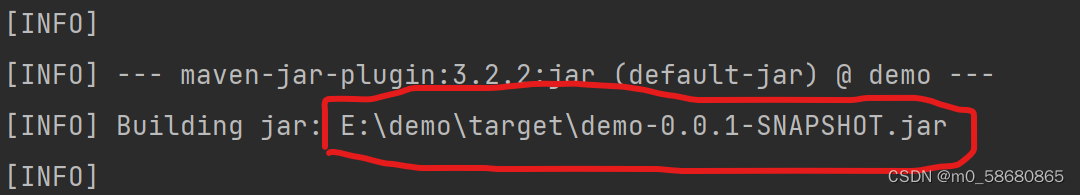 springboot项目打jar包并cmd运行_springboot项目中怎么可以拿到再cmd启动程序的jar包-CSDN博客