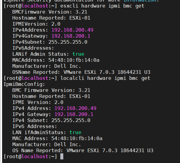 esxcli常用命令_esxcli命令-CSDN博客