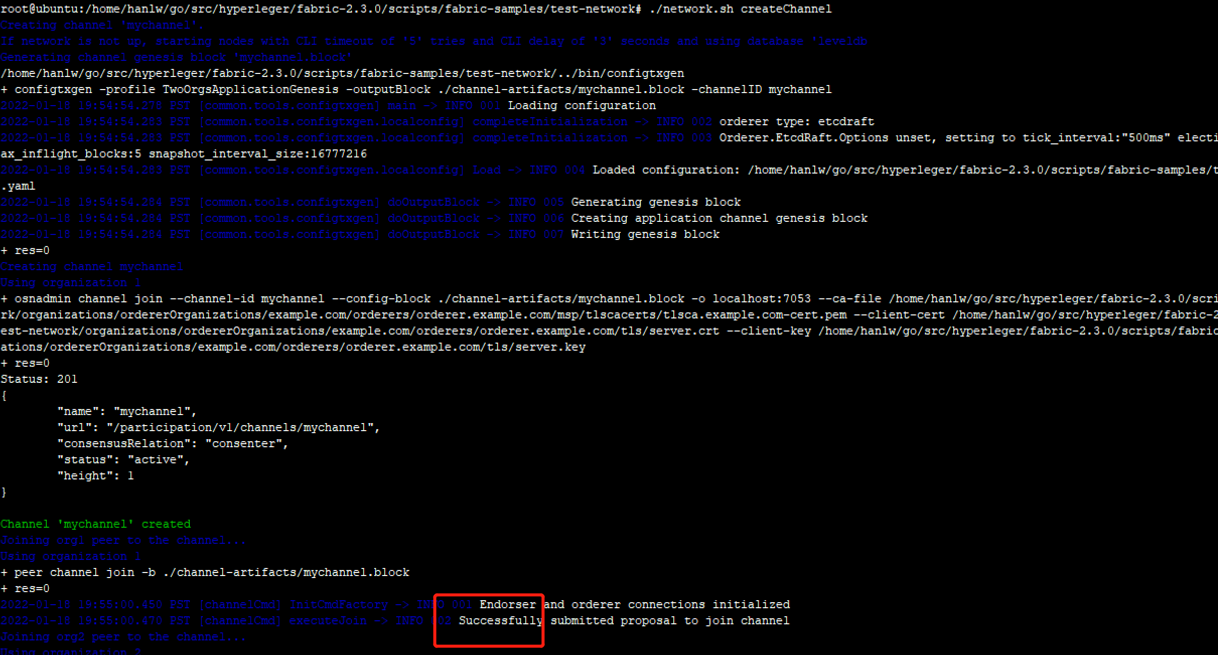 Hyperledger Fabric2.3 环境搭建及Fabric 测试网络使用_bootstrap.sh-CSDN博客