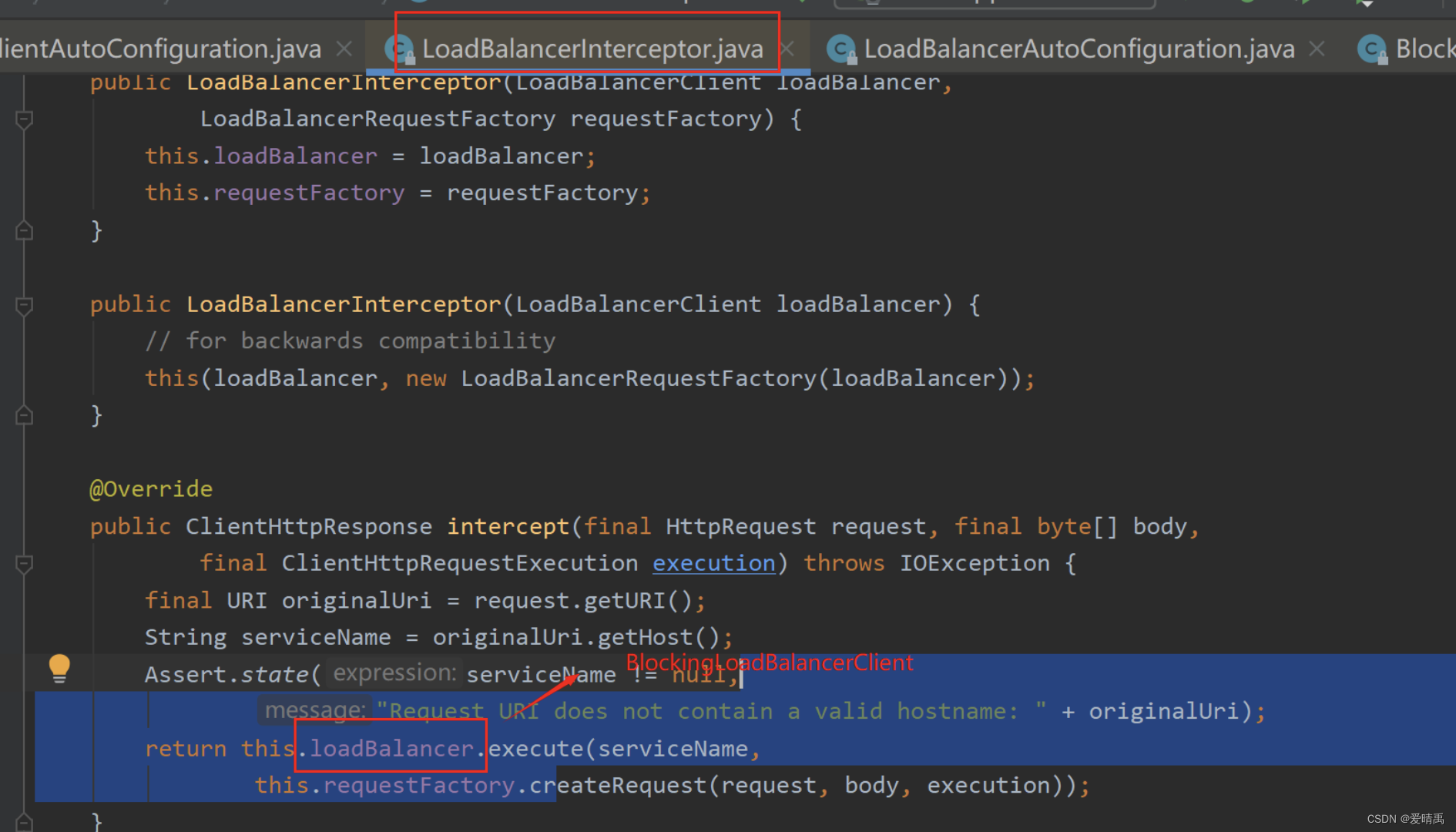 SpringCloud之Ribbon与Loadbalance的使用以及原理_ribbon和loadbalancer-CSDN博客