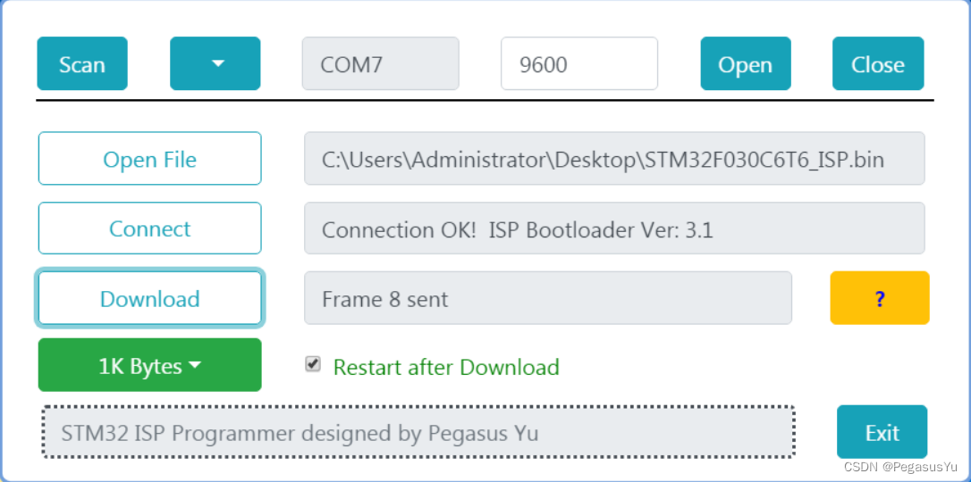 Stm32 Isp升级设计(hal完整例程及下载界面软件)stm32l0串口2isp Csdn博客