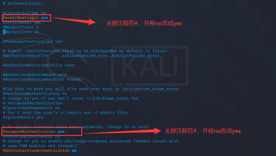 kali上开启SSH远程登录服务_kali ssh远程登录-CSDN博客