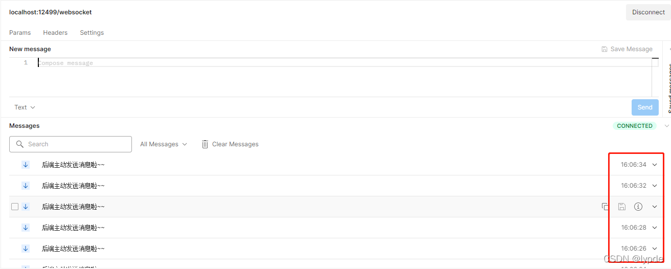 Springboot使用jetty内置的websocket实现简单前后端通信springbootjetty实现websocket Csdn博客