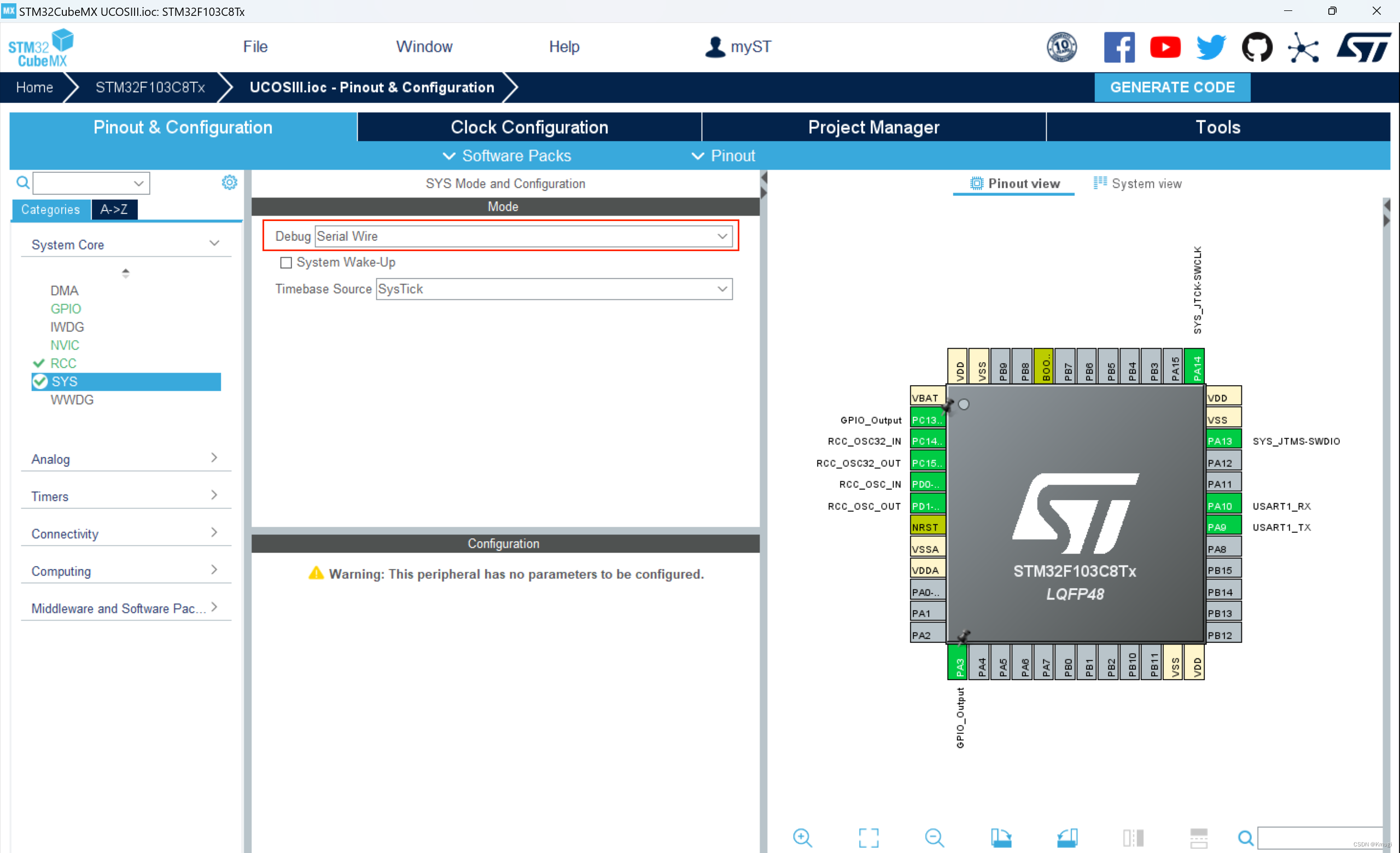 STM32F103C8T6基于HAL库移植uC/OS-III系统及任务分配的学习记录_stm32修改启动文件-CSDN博客
