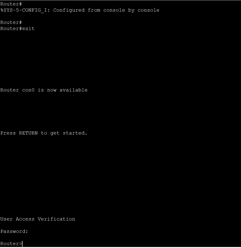 Cisco Packet Tracer CTY访问网络设备 通过Console访问路由器_cisco packet tracer中pc和路由 ...
