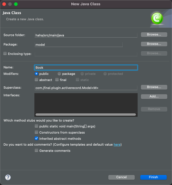 JFinal+mysql+eclipse+maven实现对数据库表增删改查(超详细）_jfinal 删除数据-CSDN博客