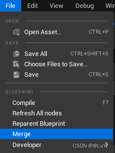 UE5内置的蓝图合并_ue git 蓝图合并-CSDN博客