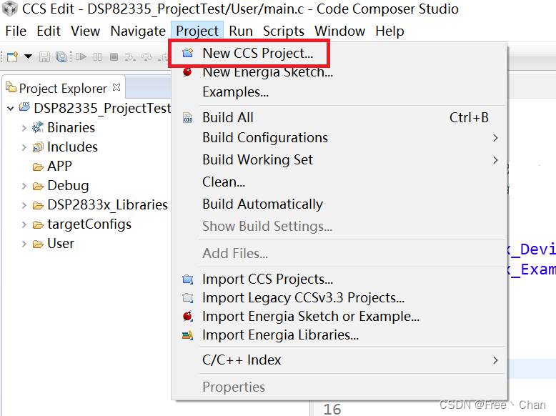 DSP F2833x工程创建[DSP CCS]_f2833x ccs头文件-CSDN博客