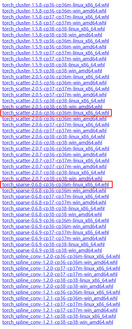 torch、torch-scatter、torch-sparse版本依赖问题_torch1.70对应spacy版本-CSDN博客