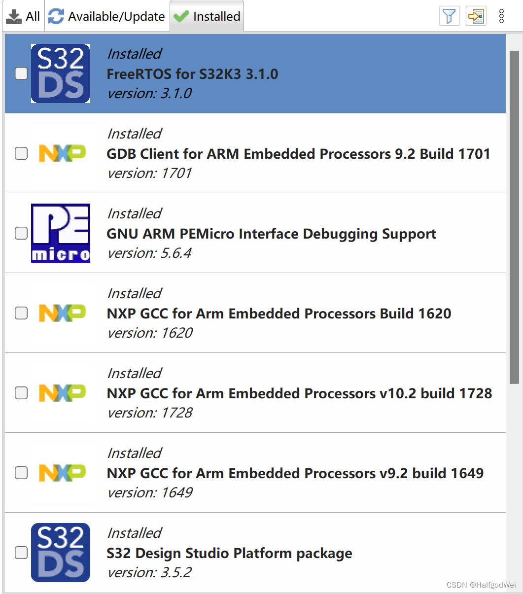 Nxp S32k344 Freertos 移植s32ds Freertos Csdn博客 