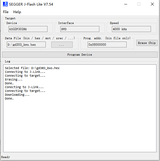 J-link工具：J-Flash Lite烧录方法_jflashlite-CSDN博客