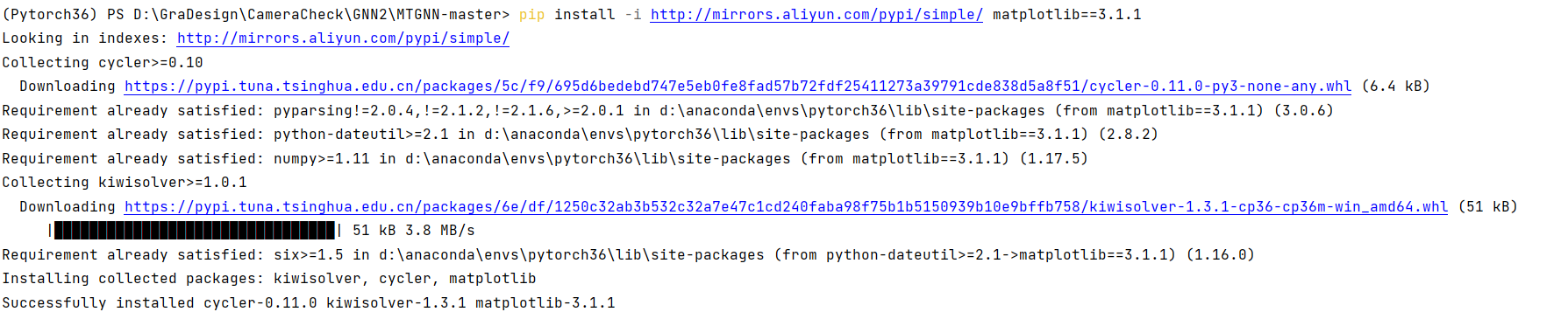 Python安装指定版本的包，如matplotlib=3.1.1,scikit_learn==0.23.1_安装固定版本的matplotlib-CSDN博客