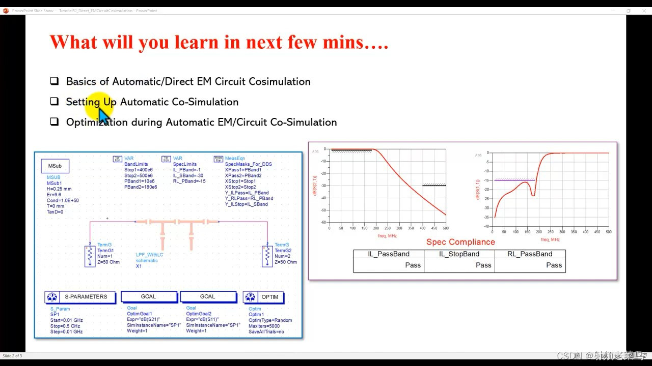 ADS AUTOMATIC EM COSIMULATION-CSDN博客