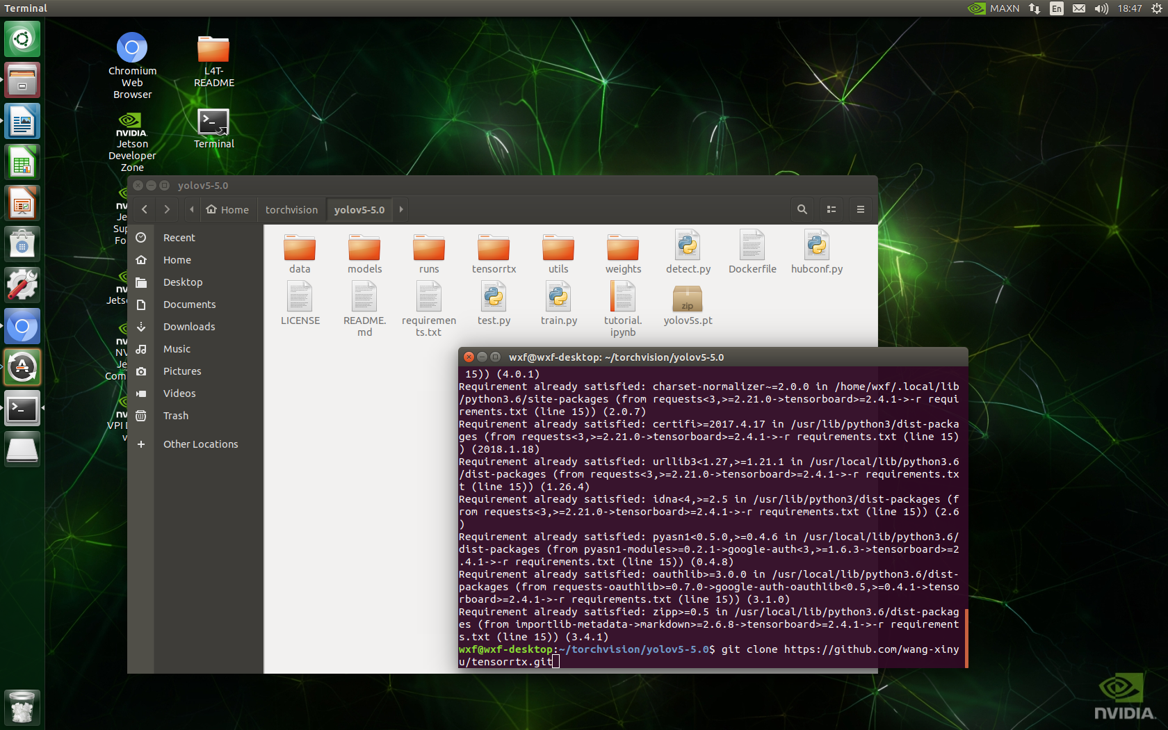 Jetson nano部署过程记录：yolov5s+TensorRT+Deepstream检测usb摄像头_ubuntu系统jetson nano部署yolov5实时摄像头-CSDN博客